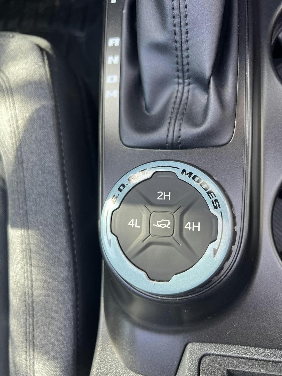 2021+ Bronco GOAT Mode Dial Ring Overlay V2 - StickerFab