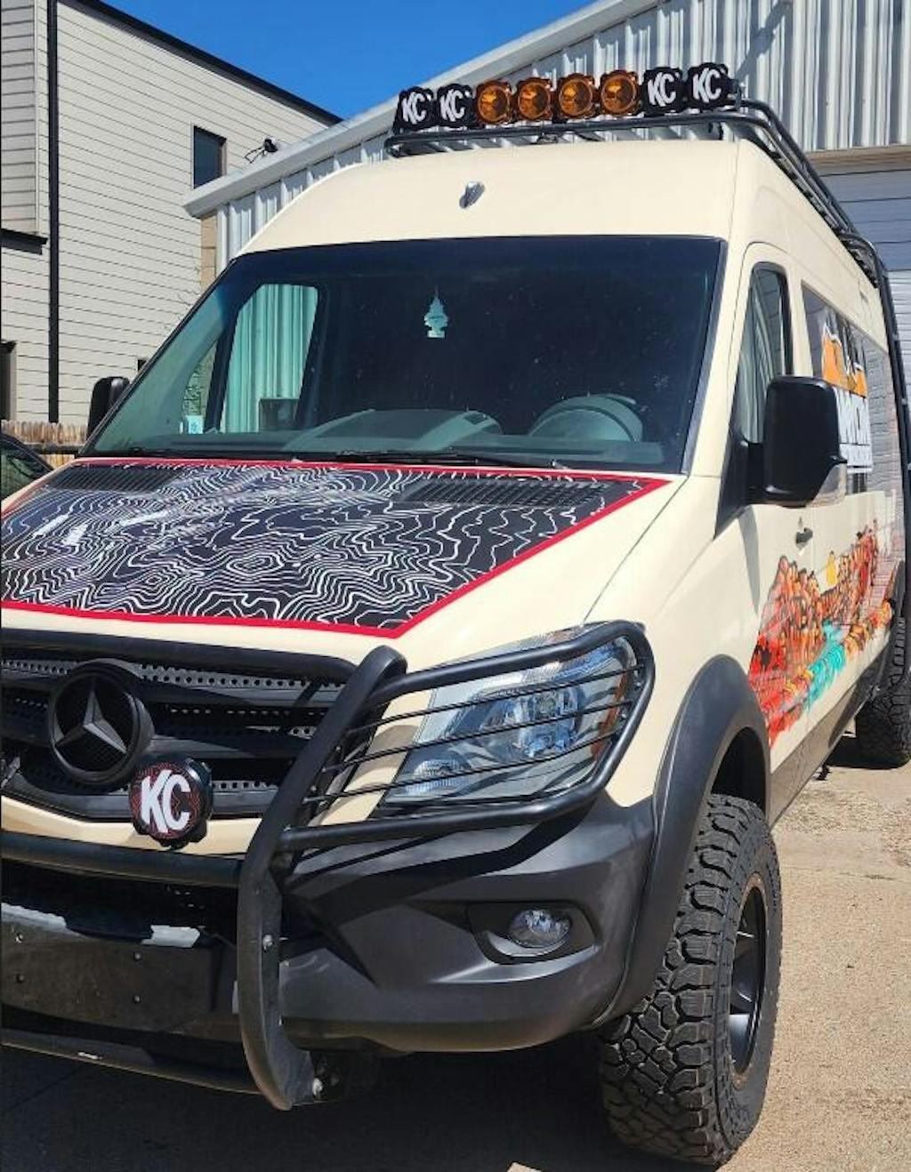 KC HiLITES Pro6 / Titan Gravity Light Cover Topo Overlays - Universal ...