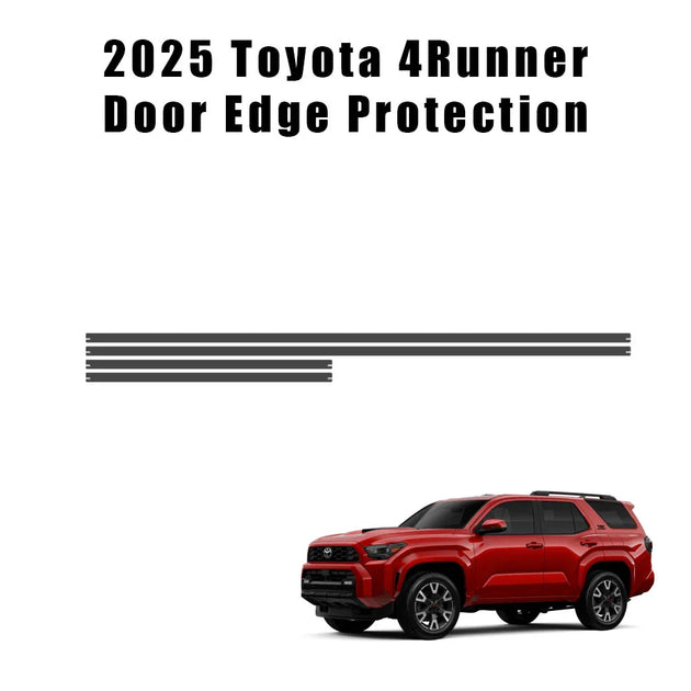 2025 Toyota 4Runner eXpert Door Edge Protection Film (Clear PPF ...