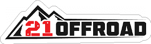 21 Offroad 4" Standard Sticker - Universal | StickerFab | StickerFab