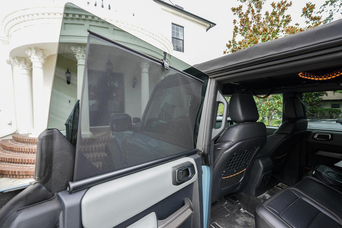 21 Offroad Automatic Sunshades for Side Windows - 2021+ Bronco (4 Door ...