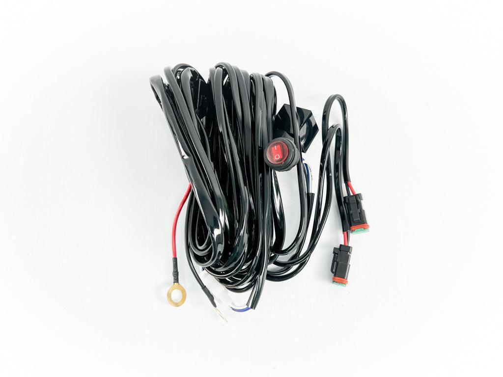 21 Offroad DT Wiring Relay (Dual Output) with Switch - Universal ...