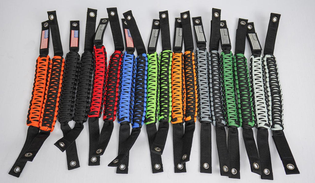 21 Offroad 2021+ Bronco 2 / 4 Door Paracord Wrapped Grab Handles (Pair ...