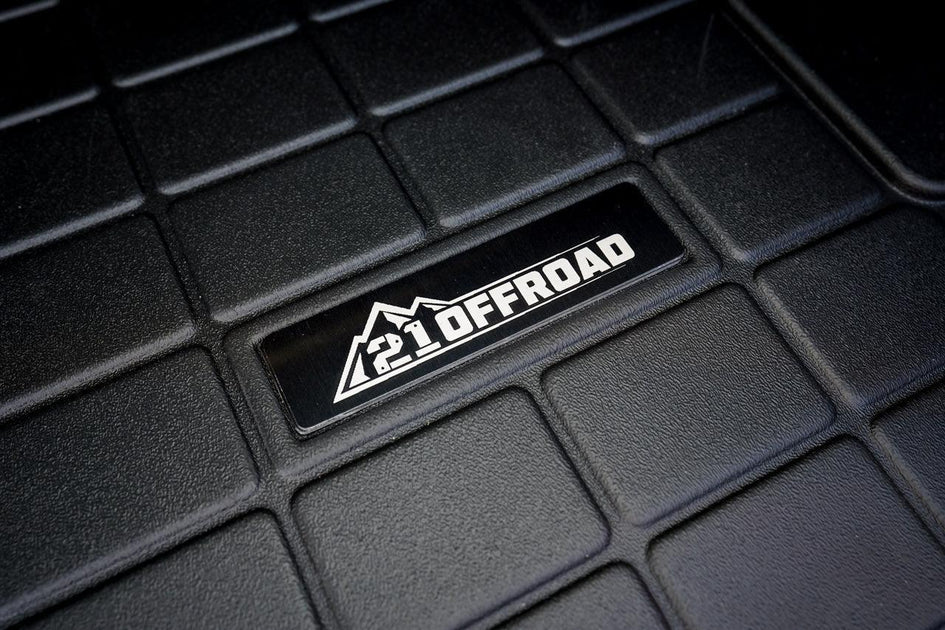 21 Offroad Weathertech Floor Mat Logo (Etched Metal) - Universal ...