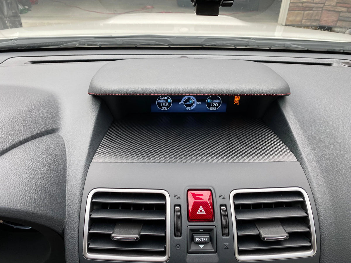 3D Carbon Center Instrument Panel Dash Trim - 2015-2021 WRX / STI ...