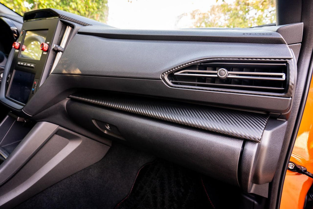 2022+ WRX 3D Carbon Interior Dash Trim Overlays – StickerFab
