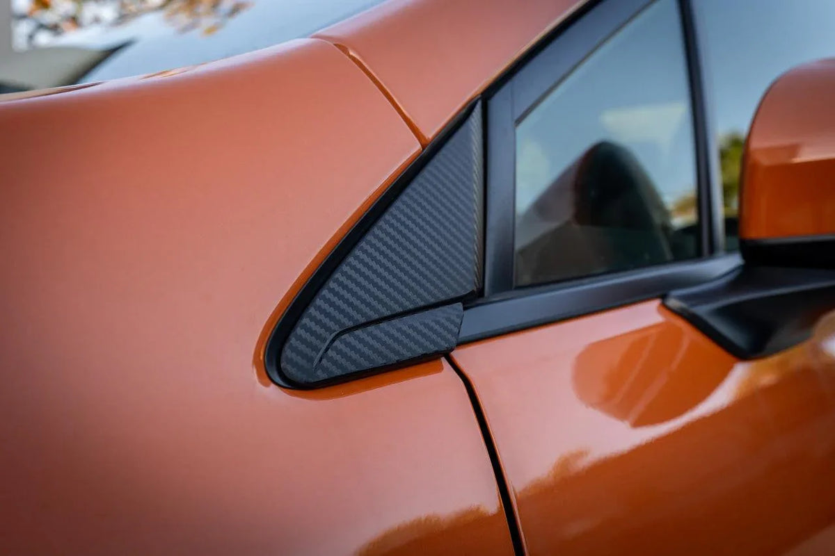 2022+ WRX 3D Carbon Quarter Window Trim Overlays – StickerFab