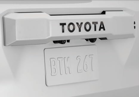 TOYOTA 2025 4Runner OEM Matte Black Rear Liftgate Emblem Inlays ...