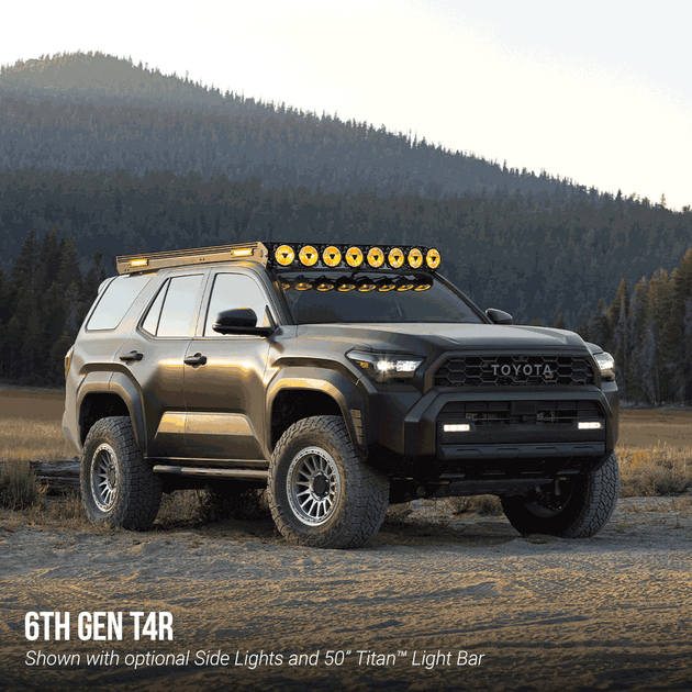 KC HiLiTES 2025 Toyota 4Runner Platform One Roof Rack | StickerFab