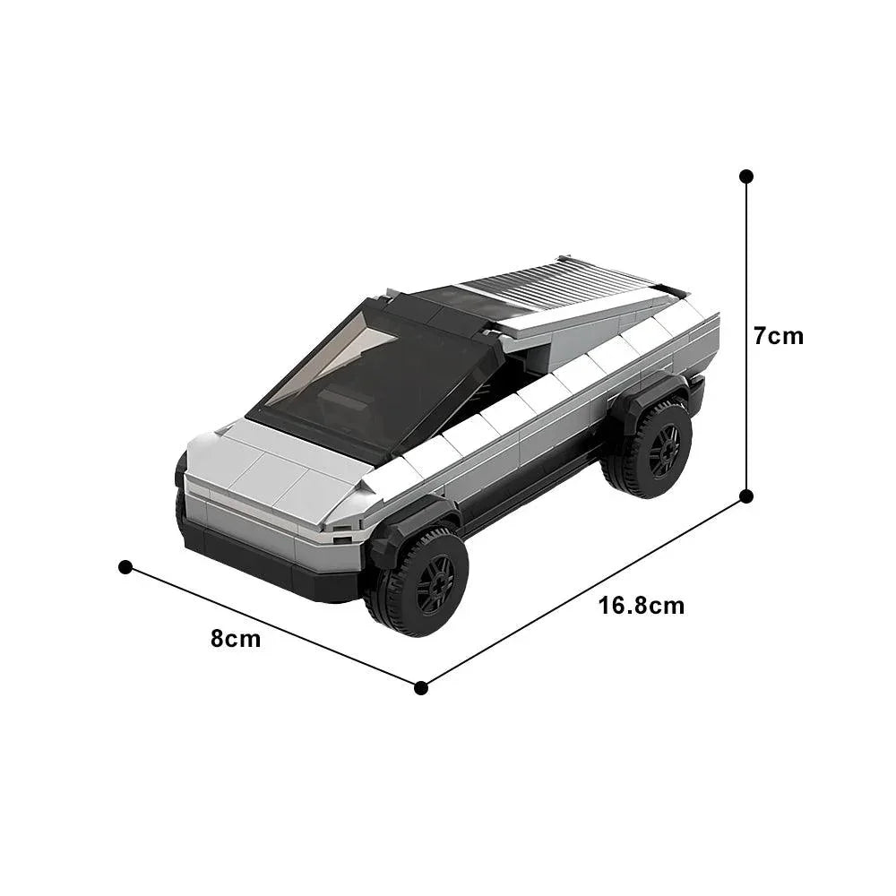 PVT Tesla Cybertruck Beast Mode Block Toy – StickerFab