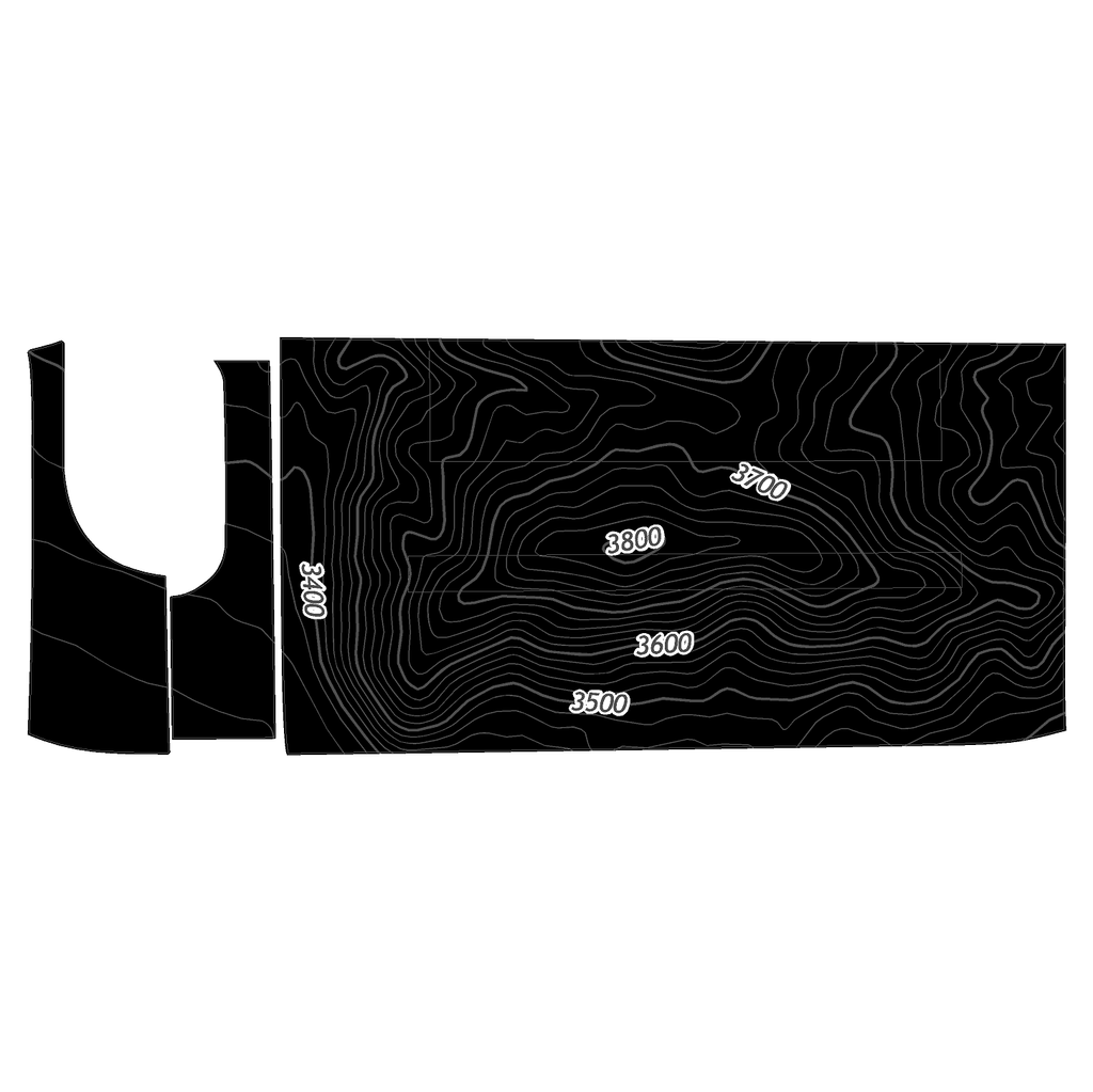 2021+ Bronco Topo 3 Piece Dash Kit – StickerFab