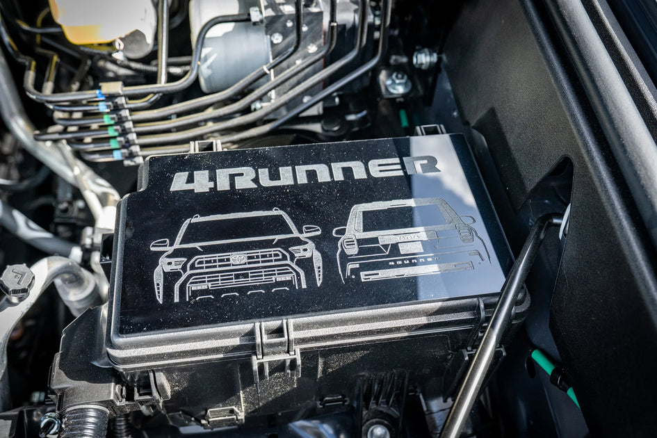 2025 Toyota 4Runner Driver Side Fuse Box Acrylic Plate | StickerFab