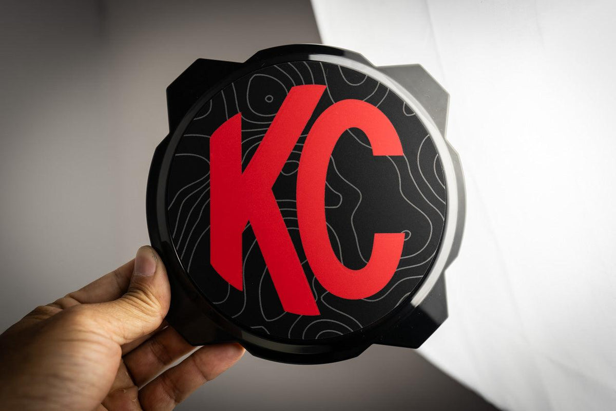 KC HiLITES Pro6 / Titan Gravity Light Cover Topo Overlays - Universal ...