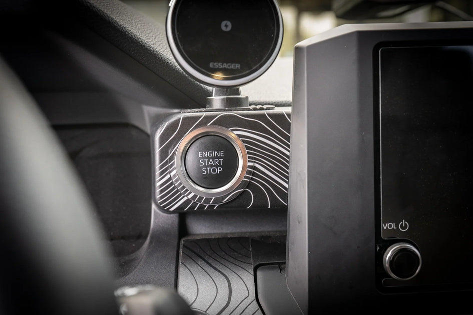 Topographic 2025 Toyota 4Runner Front Door Arm Rest Panel Protection ...