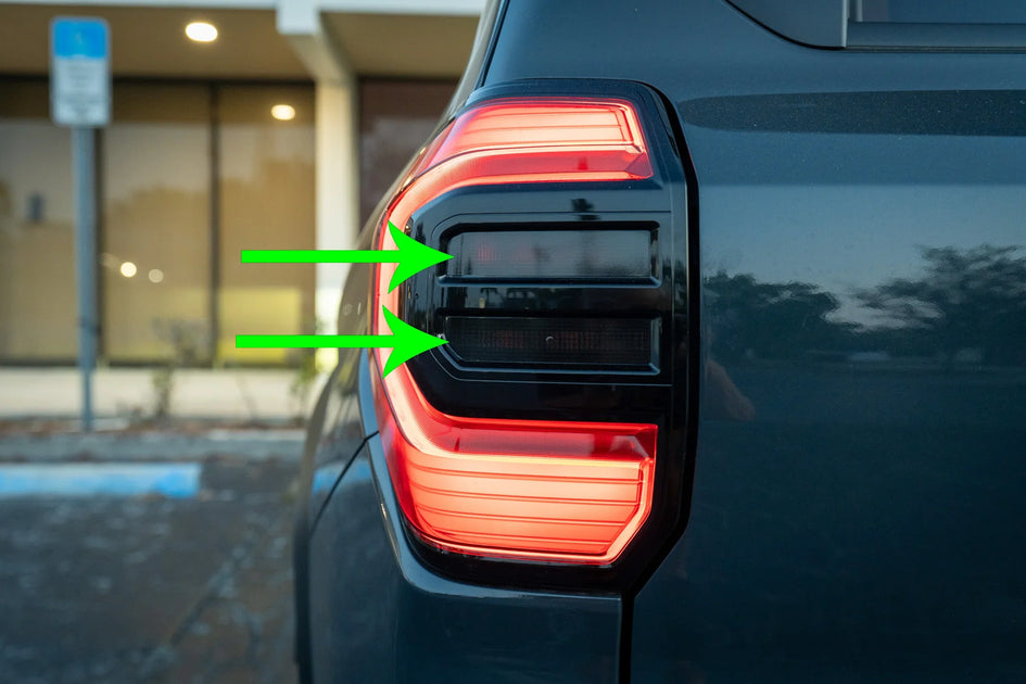 Taillight Turn Signal and Reverse Overlays - 2025+ 4Runner | StickerFab