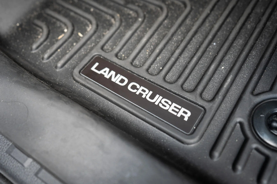 Land Cruiser Weathertech or Husky Floor Mat Logo (Etched) - Universal ...