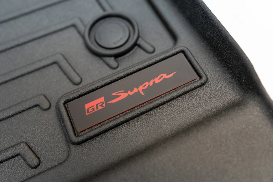 GR Supra Emblem Inserts for Weathertech Floor Mats (Single) - 2020+ Su ...
