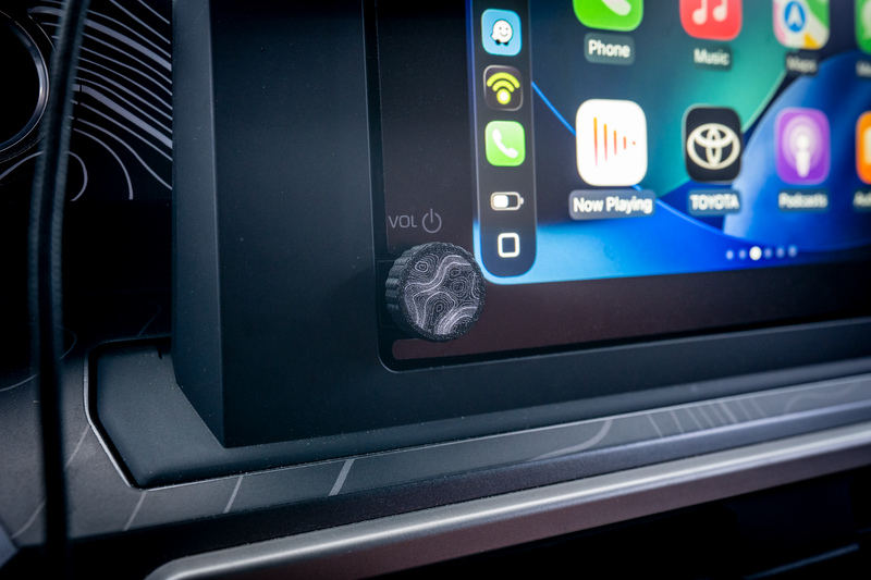 Custom Printed Radio Knob for 2024+ Tacoma, Land Cruiser & 2025 ...