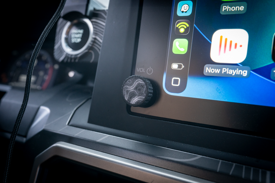 Custom Printed Radio Knob for 2024+ Tacoma, Land Cruiser & 2025 ...