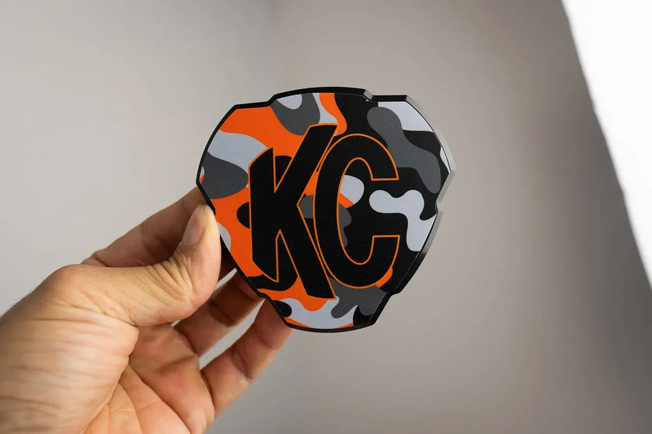 KC HiLITES Flex Era 3 Cover Overlays - Universal | StickerFab