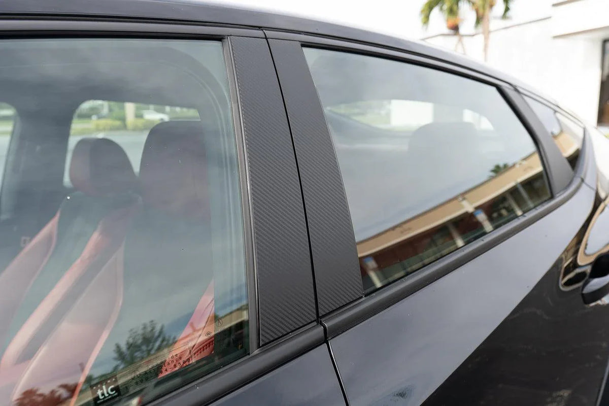 2023+ Acura Integra 3D Carbon B Pillar Overlay - Civic – StickerFab