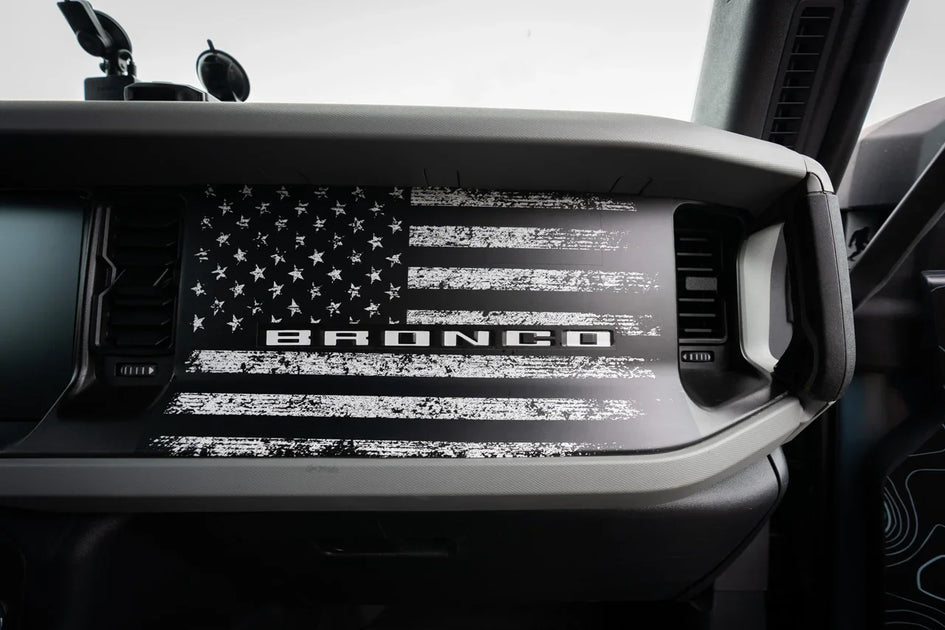 2021+ Bronco Topo 3 Piece Dash Kit | StickerFab