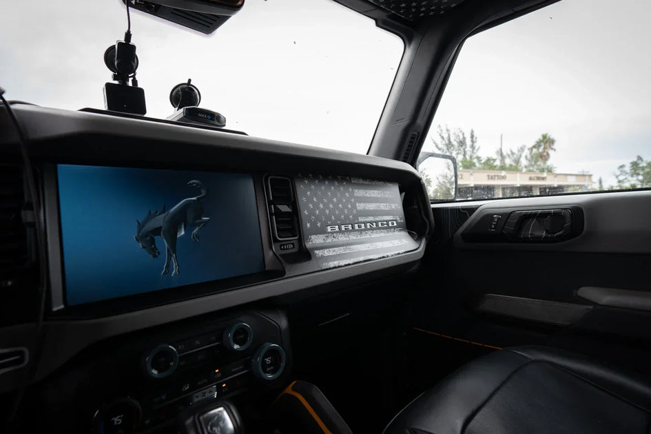 2021+ Bronco 12" Sync 4 Matte Screen Protector Kit | StickerFab