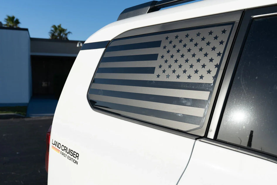 2024+ Land Cruiser / GX 550 American Flag Rear Window Decal Kit ...