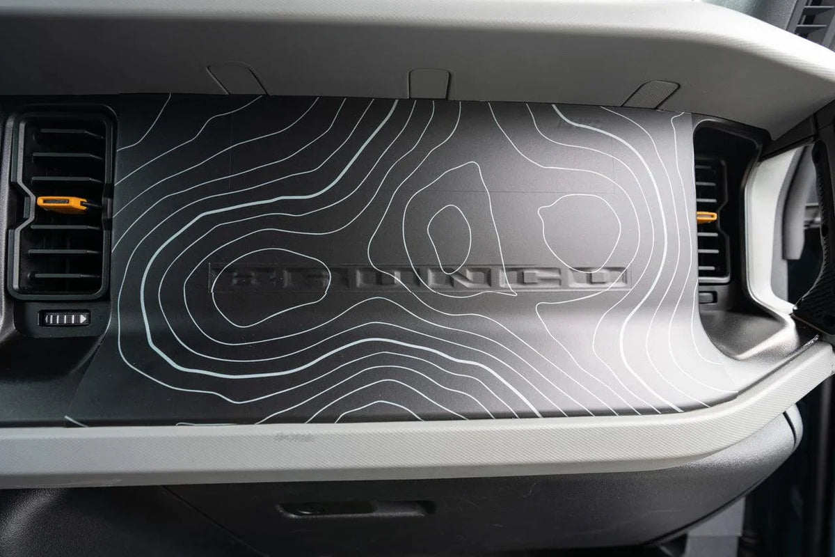 2021+ Bronco Topo 3 Piece Dash Kit – StickerFab