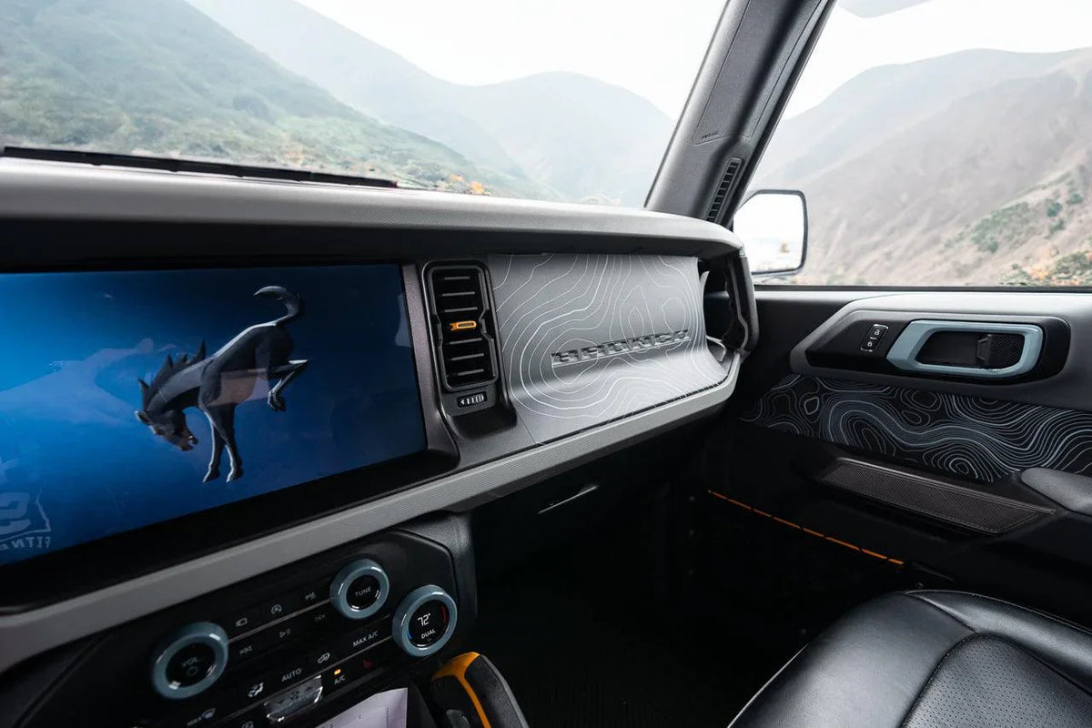 2021+ Bronco Topo 3 Piece Dash Kit – StickerFab