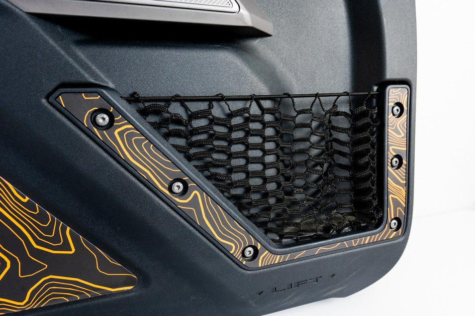 2021+ Bronco Topo Front Net Trim Overlay Kit (Printed Series) | StickerFab