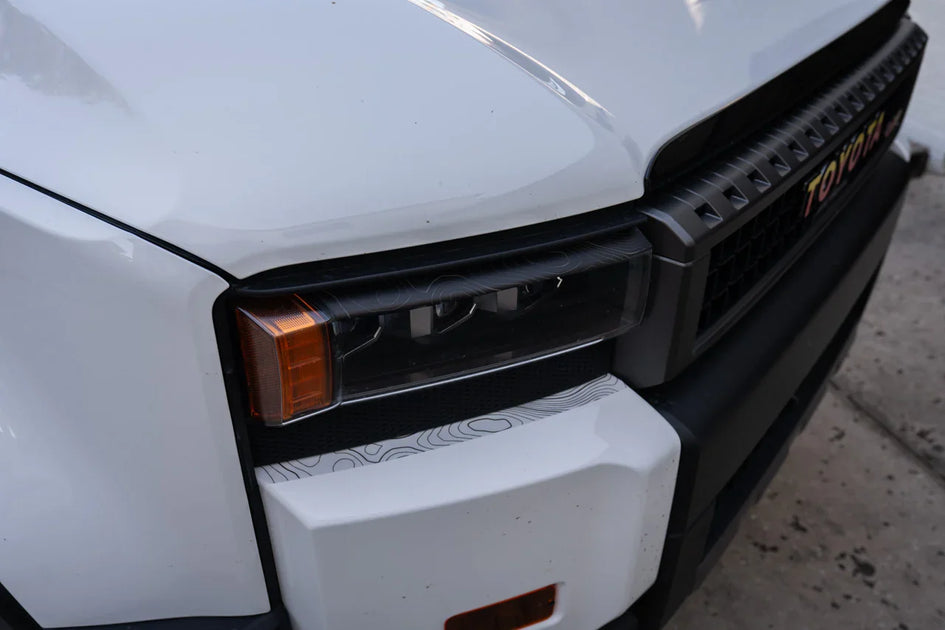2021+ Bronco Topo Signature DRL Bar Overlays (Printed Series) | StickerFab