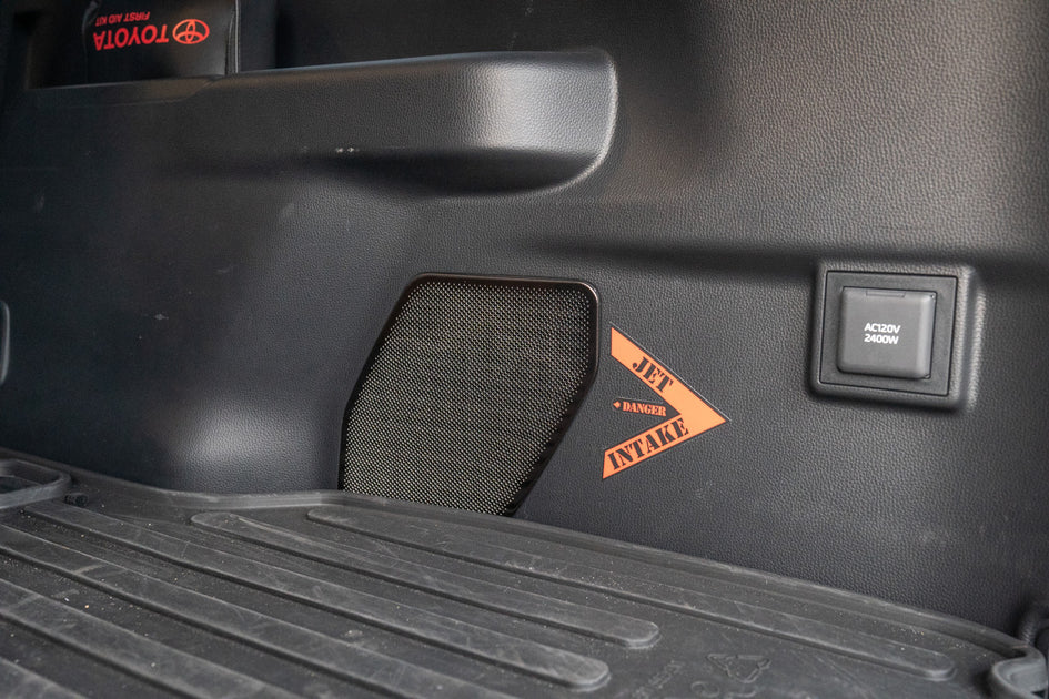 OSD Rear Intake Vent Metal Trim - 2024+ Land Cruiser / GX 550 | StickerFab