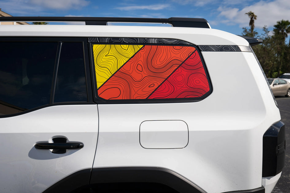 2024+ Land Cruiser / GX 550 TRD Style Rear Window Overlay | StickerFab