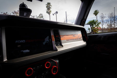 2021+ Bronco Infinity Landscape 3 Piece Dash Kit (Printed Series ...