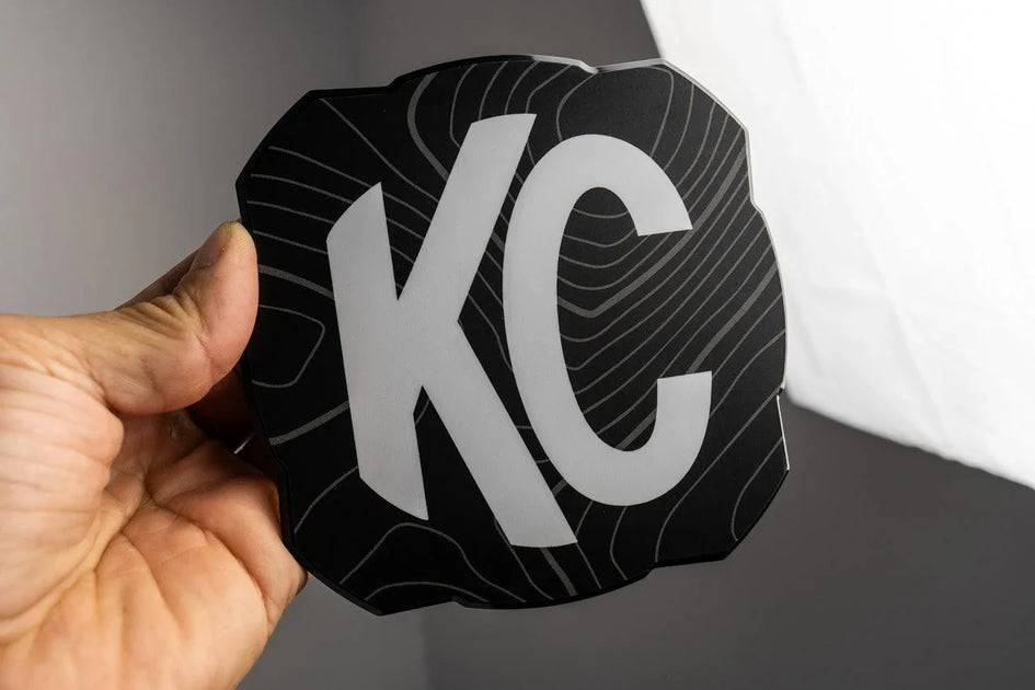 KC HiLITES Flex Era 4 Cover Topo Overlays - Universal | StickerFab