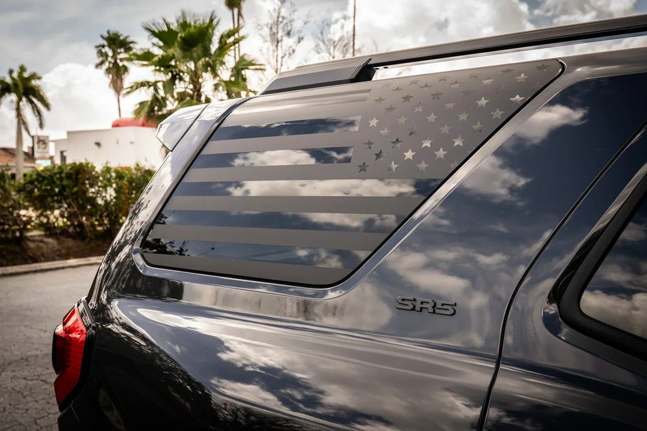 2025+ Toyota 4Runner Rear American Flag Overlay Kit | StickerFab