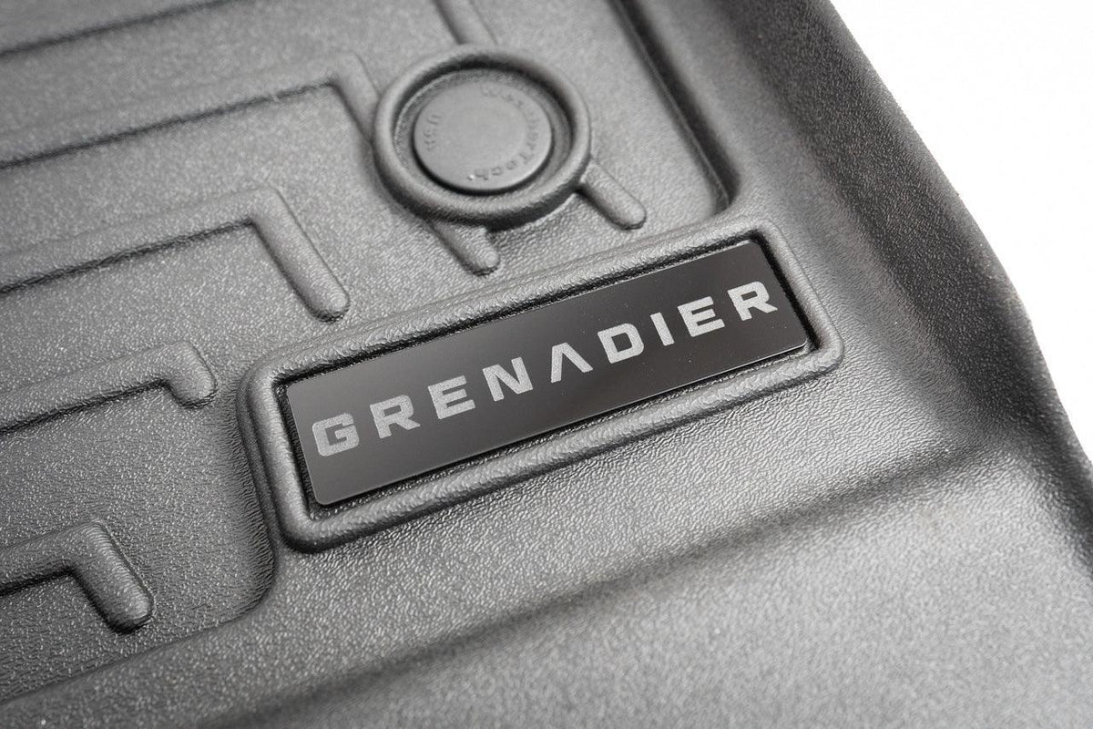 "Grenadier" Weathertech Floor Mat Logo (Etched Acrylic) - Universal ...
