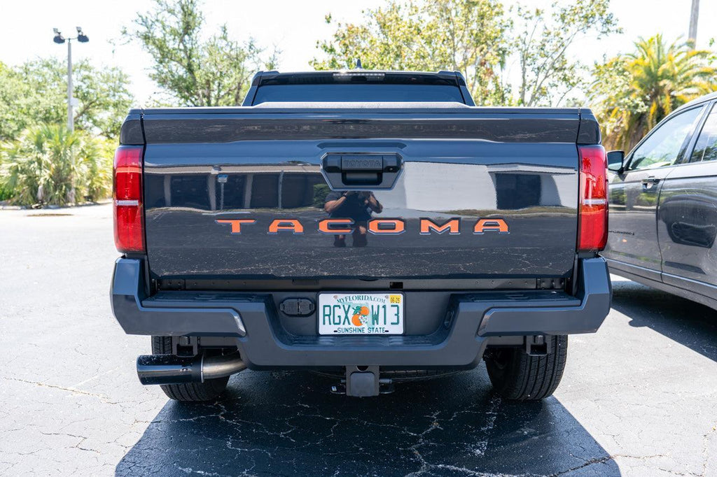 2024+ Toyota Tacoma Tailgate Inlay Letters (Standard Vinyl) – StickerFab