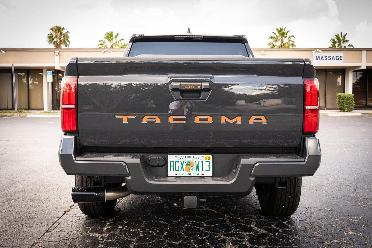 2024+ Toyota Tacoma Tailgate Handle Inlay Letters (Standard Vinyl ...