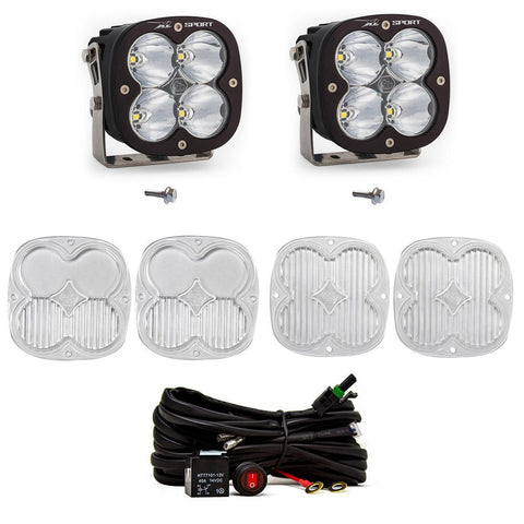 2021+ Ford Bronco Baja Designs A Pillar XL Sport Ditch Light Kits ...