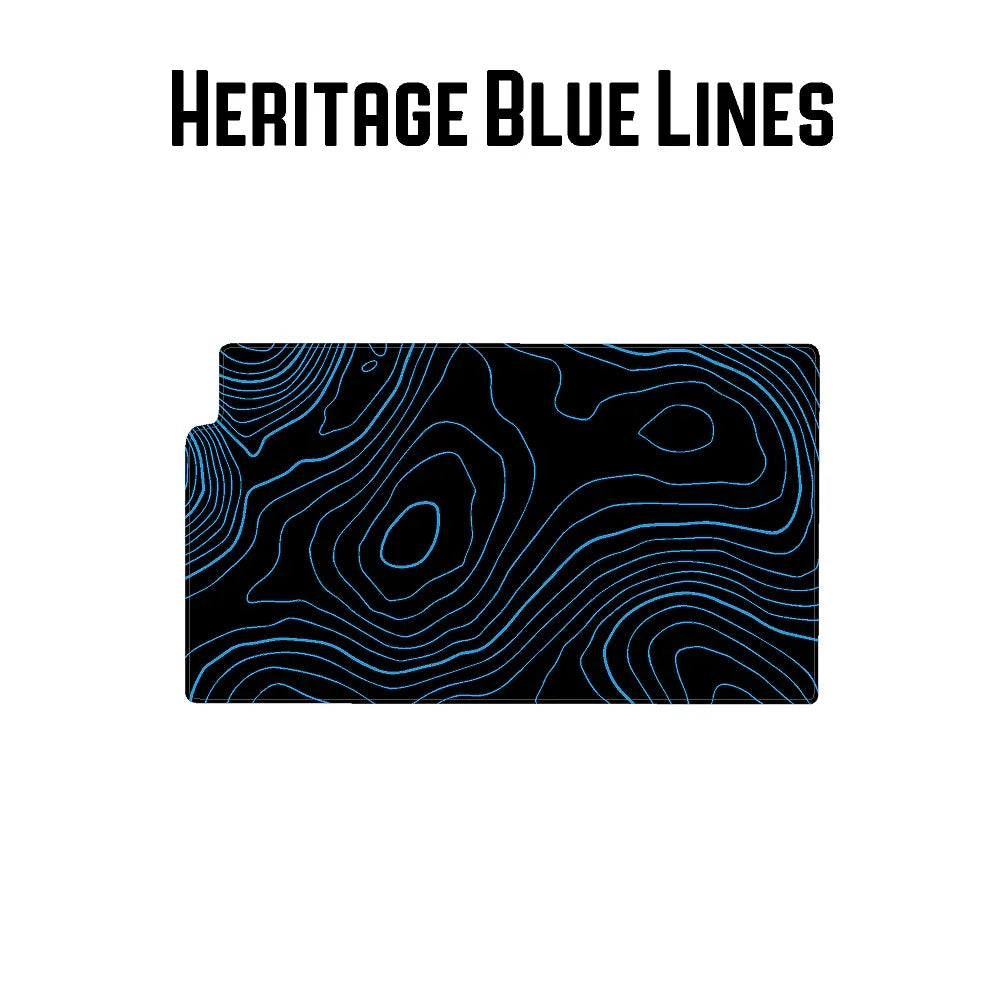 TOYOTA 2025 4Runner Topographic Driver Side Fuse Box Overlay | StickerFab