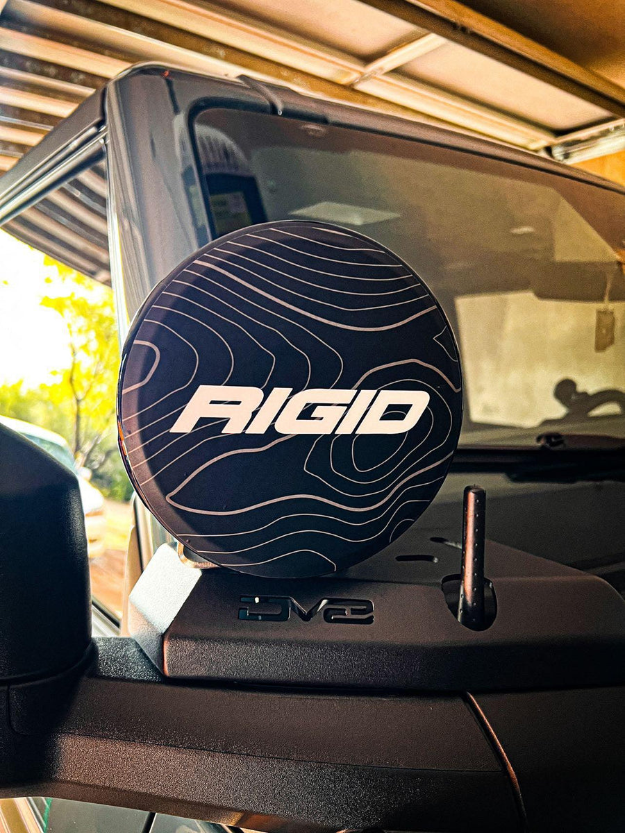 Rigid 360 Series 6" Light Cover Topo Overlays - Universal – StickerFab