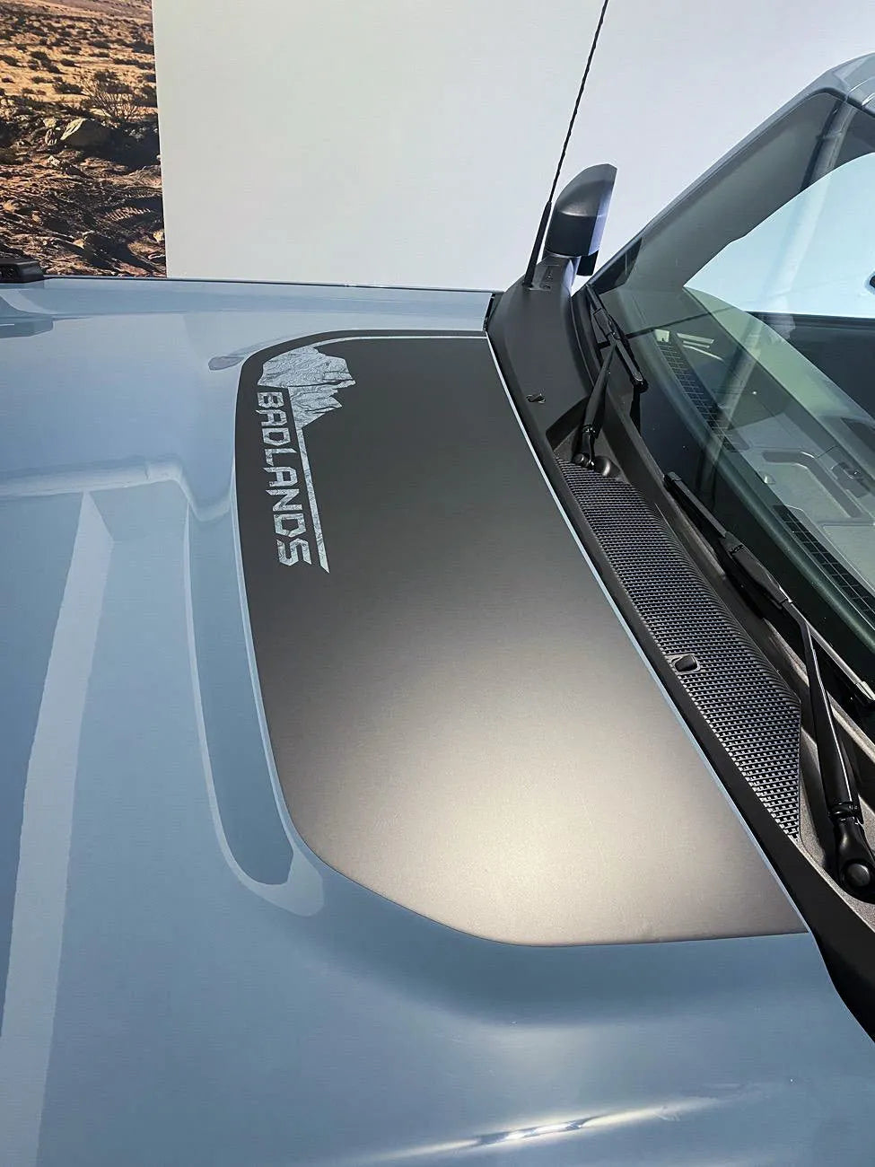 Badlands South Dakota 2021+ Bronco Stealth Hood Overlay (Printed Series ...