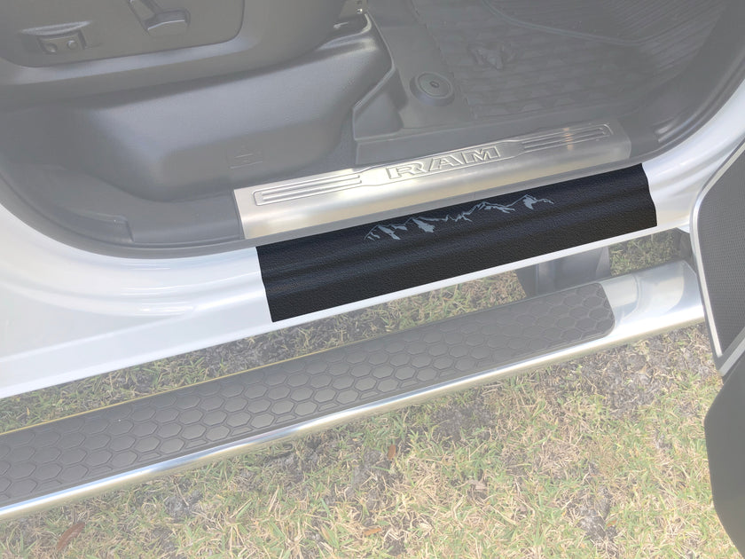 Door Sill Protection Overlays Fits 2019-2026 Ram 2500/3500 | StickerFab