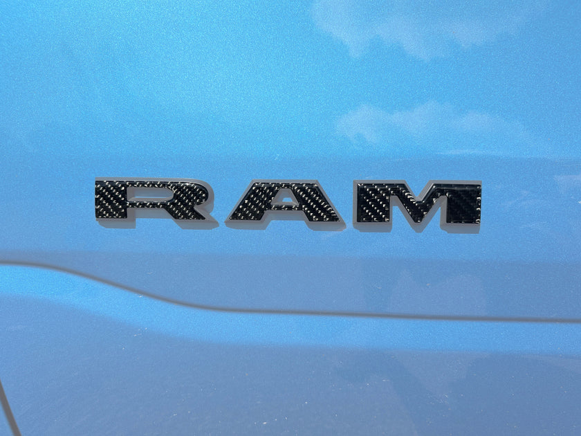 Front Door Emblem Overlays Fits 2025-2026 Ram 1500/2500/3500 | StickerFab