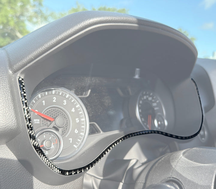 Domed Instrument Cluster Line Accent Trim Fits 2025-2026 Ram 1500/2500 ...