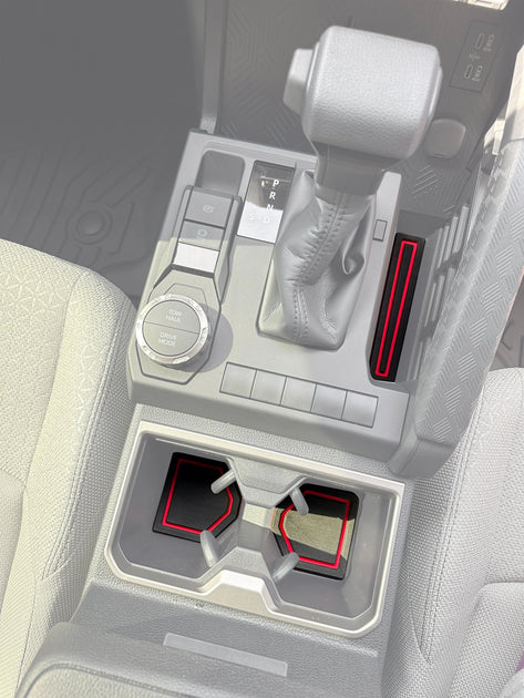 Center Console and Cupholder Inserts fits 2025+ 4Runner | StickerFab