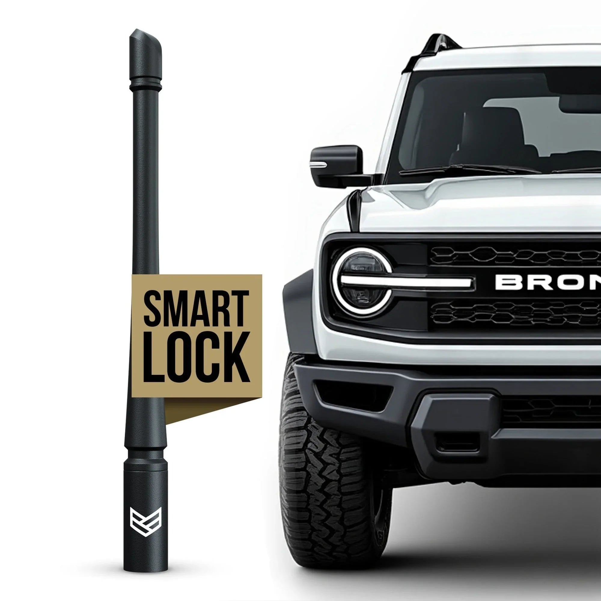 Ronin SMARTLOCK™ Short Flexible Antenna 8 INCH - 2021+ Bronco + Other ...