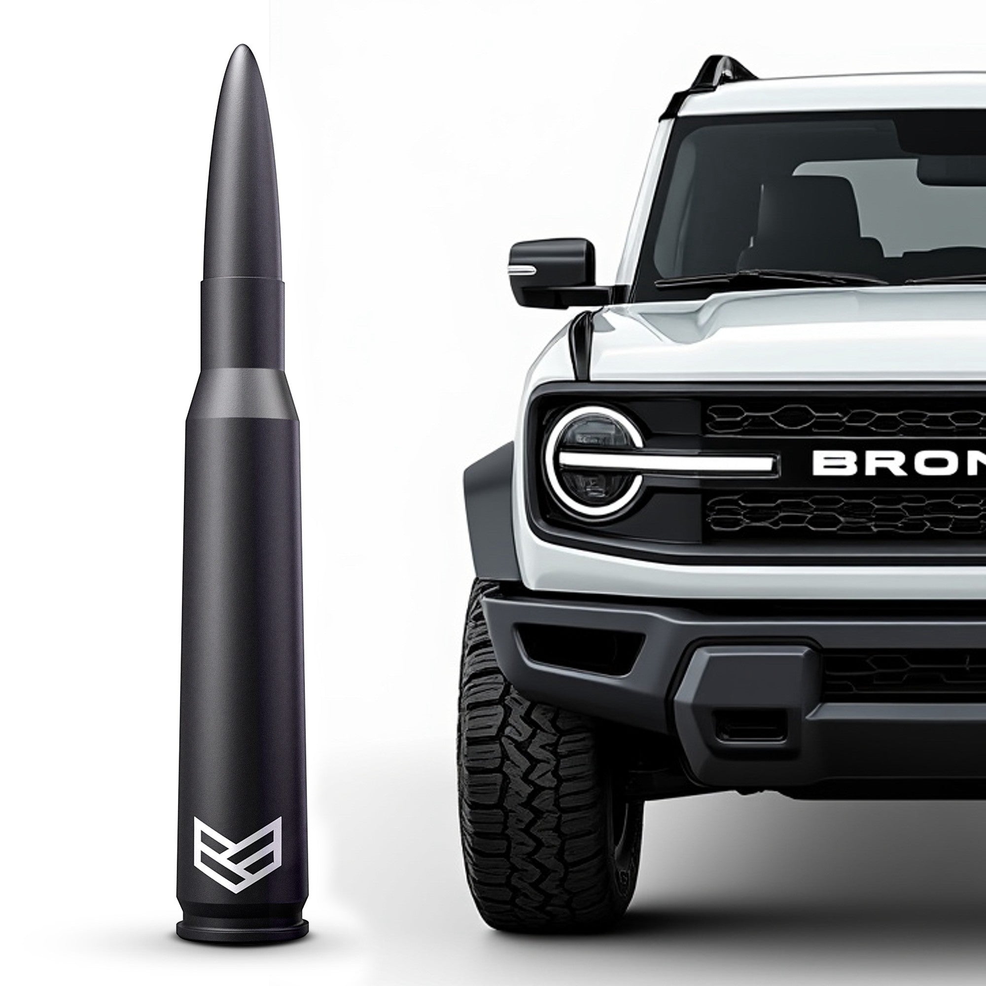 Ronin TUFFLOCK® Bullet Antenna fits 2021-2023 Bronco | StickerFab